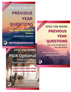 UPSC Prelims CSAT Topic Wise PYQs (eBook) - Politics for India