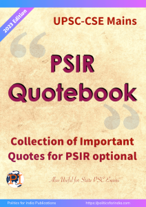 PSIR 1A Notes: Political Theory (eBook) – Politics for India